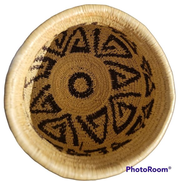 handcrafted | Art | Wounaan Embera Indians Fine Art Woven Basket Bowl ...